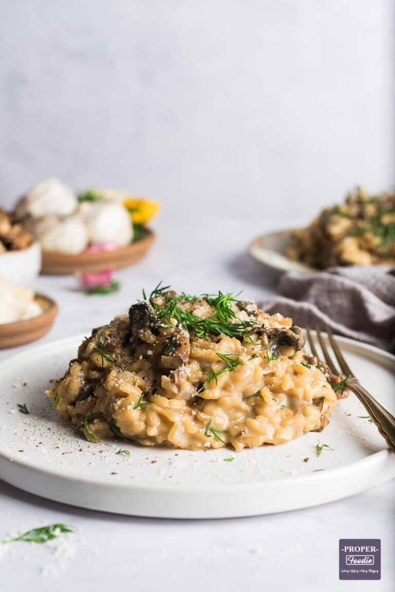 Porcini mushroom risotto - Properfoodie