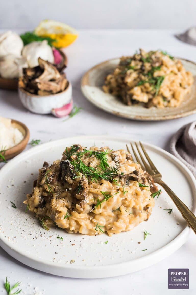 Porcini mushroom risotto - Properfoodie
