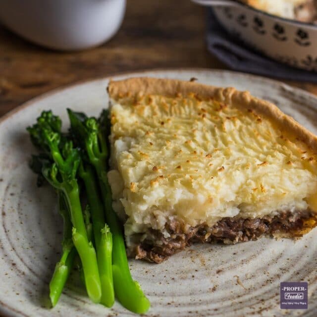Lamb Pie Recipe with Mash Topping and Mint Gravy- ProperFoodie