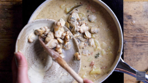 Clam Chowder (Recipe video + Step-by-Step guide) - ProperFoodie