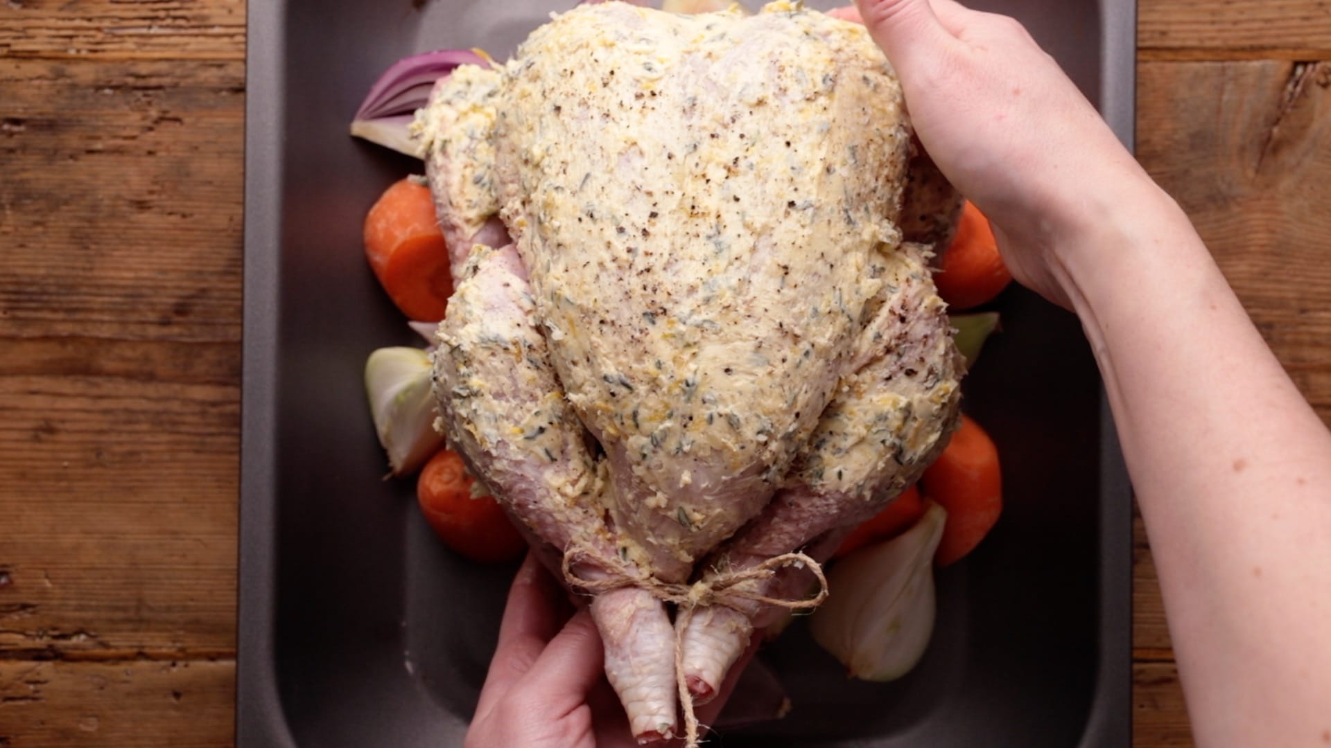 Roast Chicken with Lemon Herb Butter - ProperFoodie