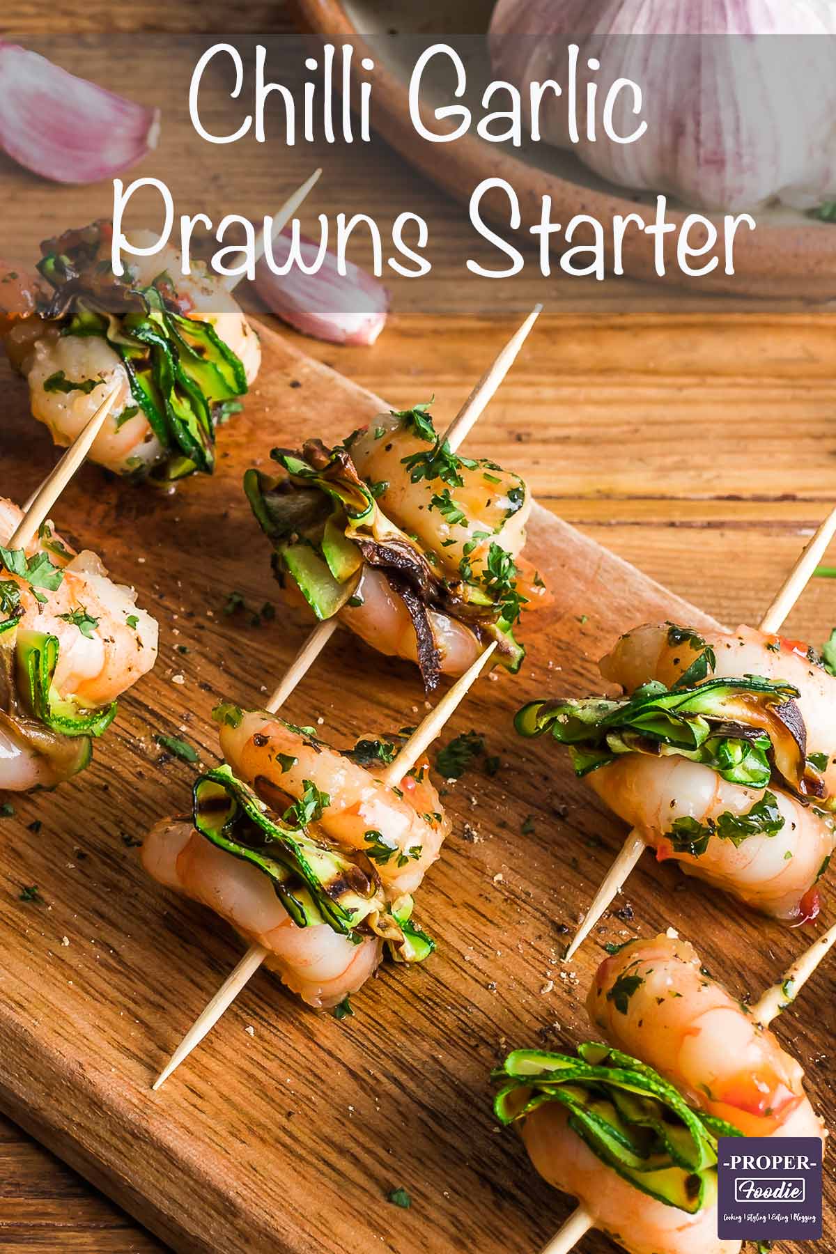 Chilli Garlic Prawns Starter - ProperFoodie