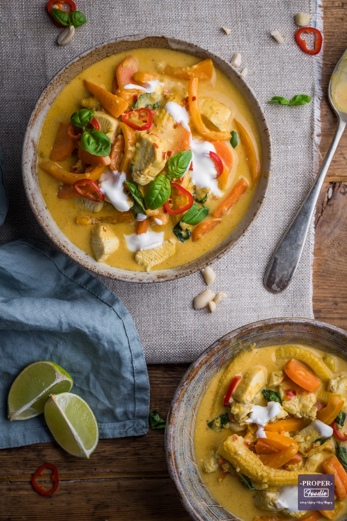 Chicken Panang Curry (+ Video and Step by Step Guide) - ProperFoodie