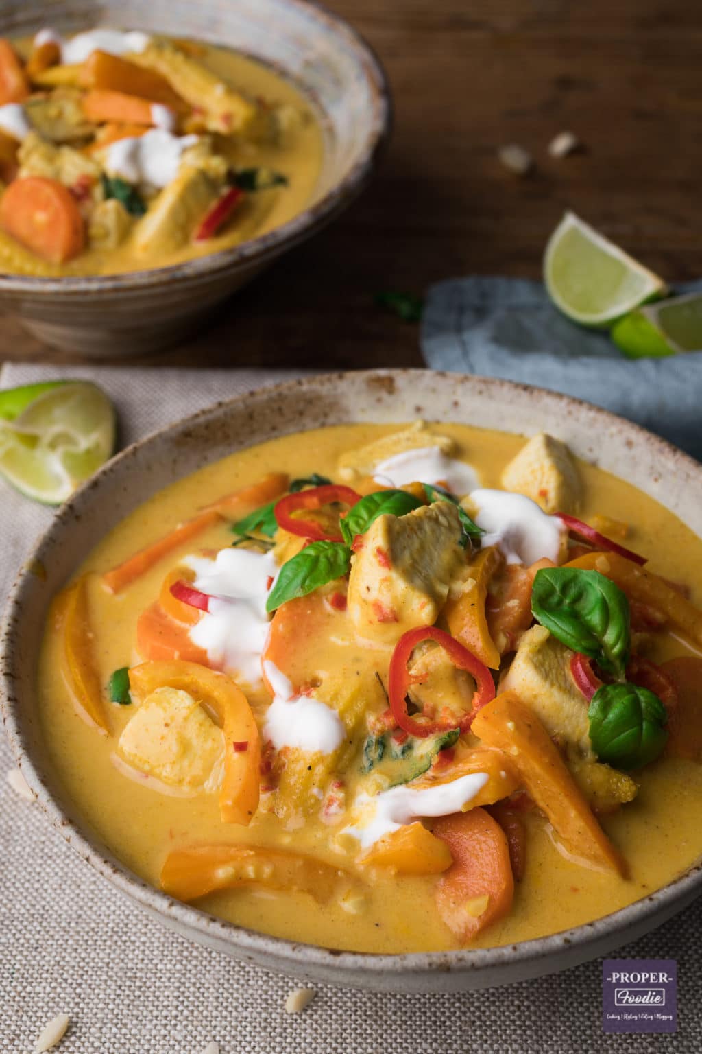 Chicken Panang Curry (+ Video and Step by Step Guide) - ProperFoodie