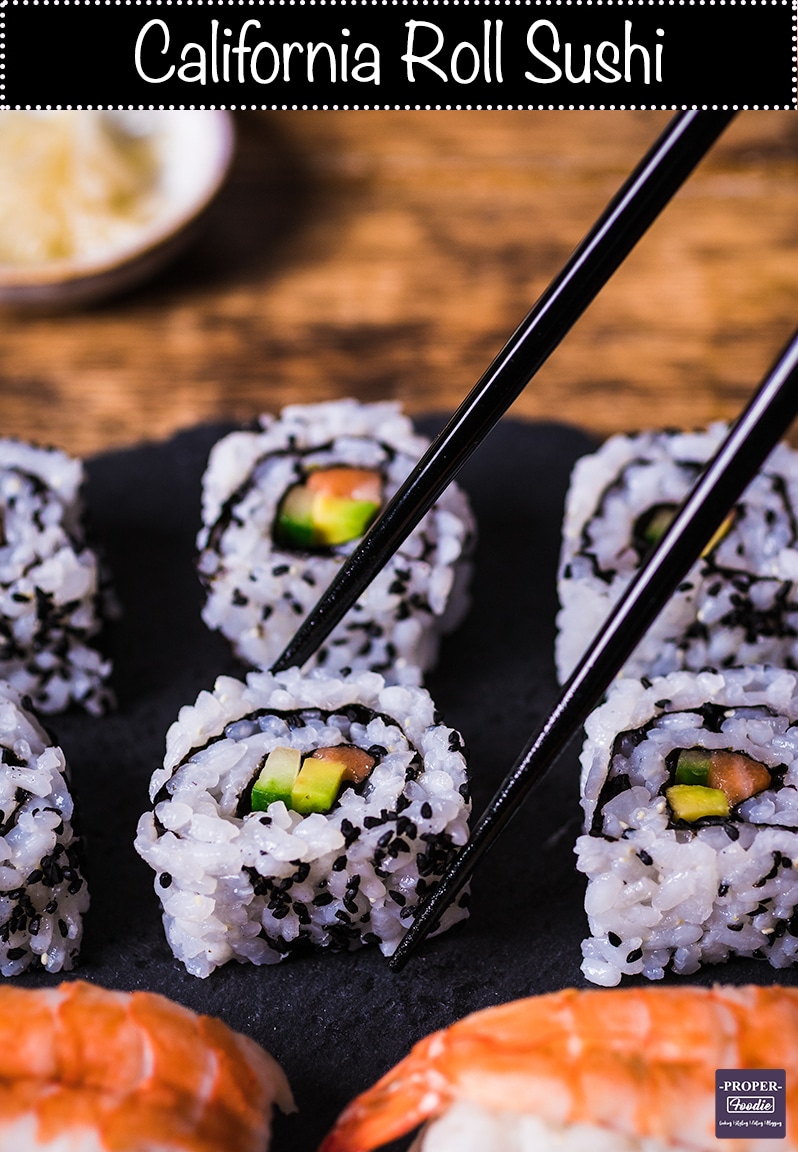 California rolls - Step by step guide and Video - ProperFoodie