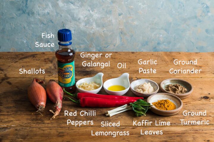 Thai Red Curry Paste - homemade in 10 minutes - ProperFoodie